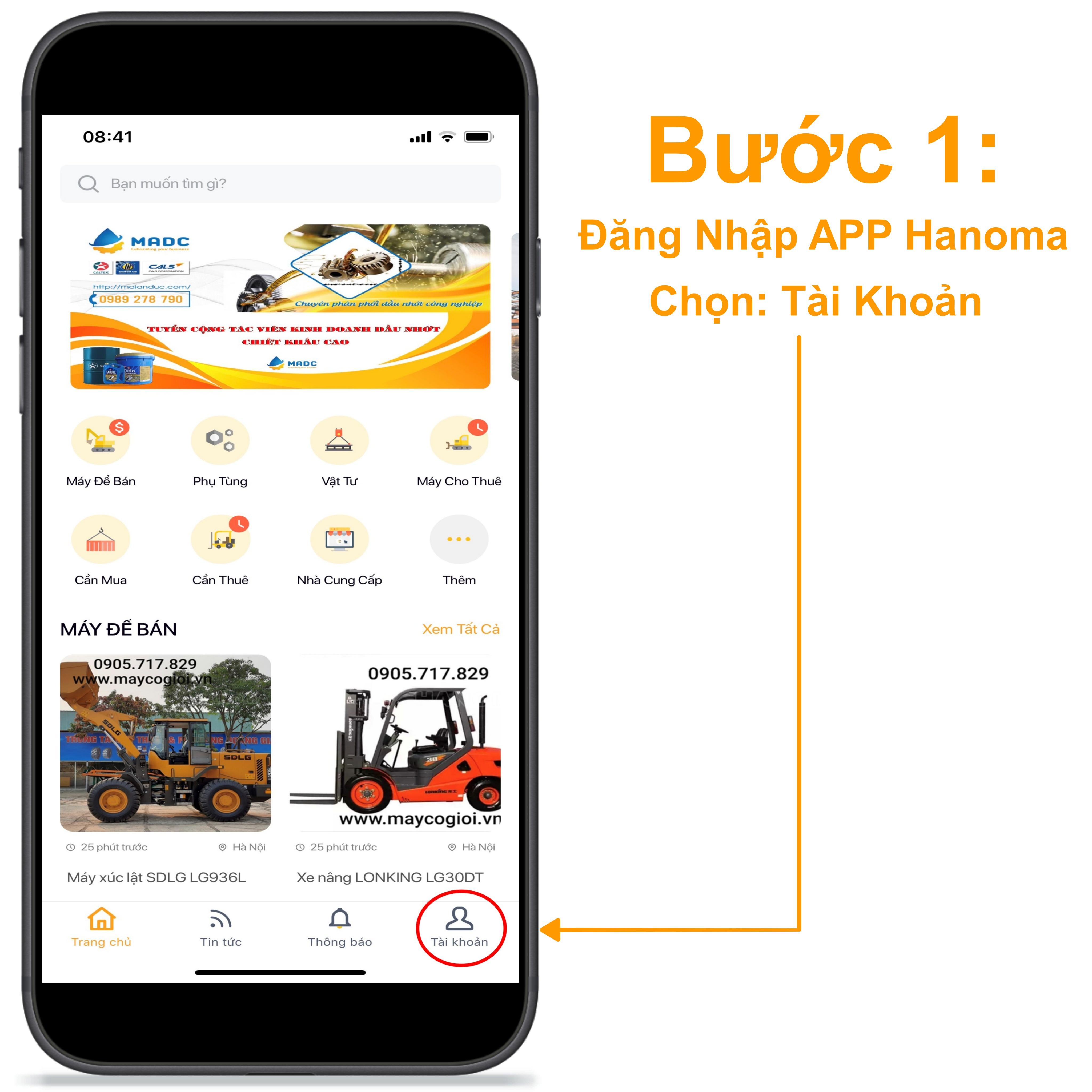 HƯỚNG DẪN ĐĂNG TIN CHO THUÊ TRÊN APP HANOMA