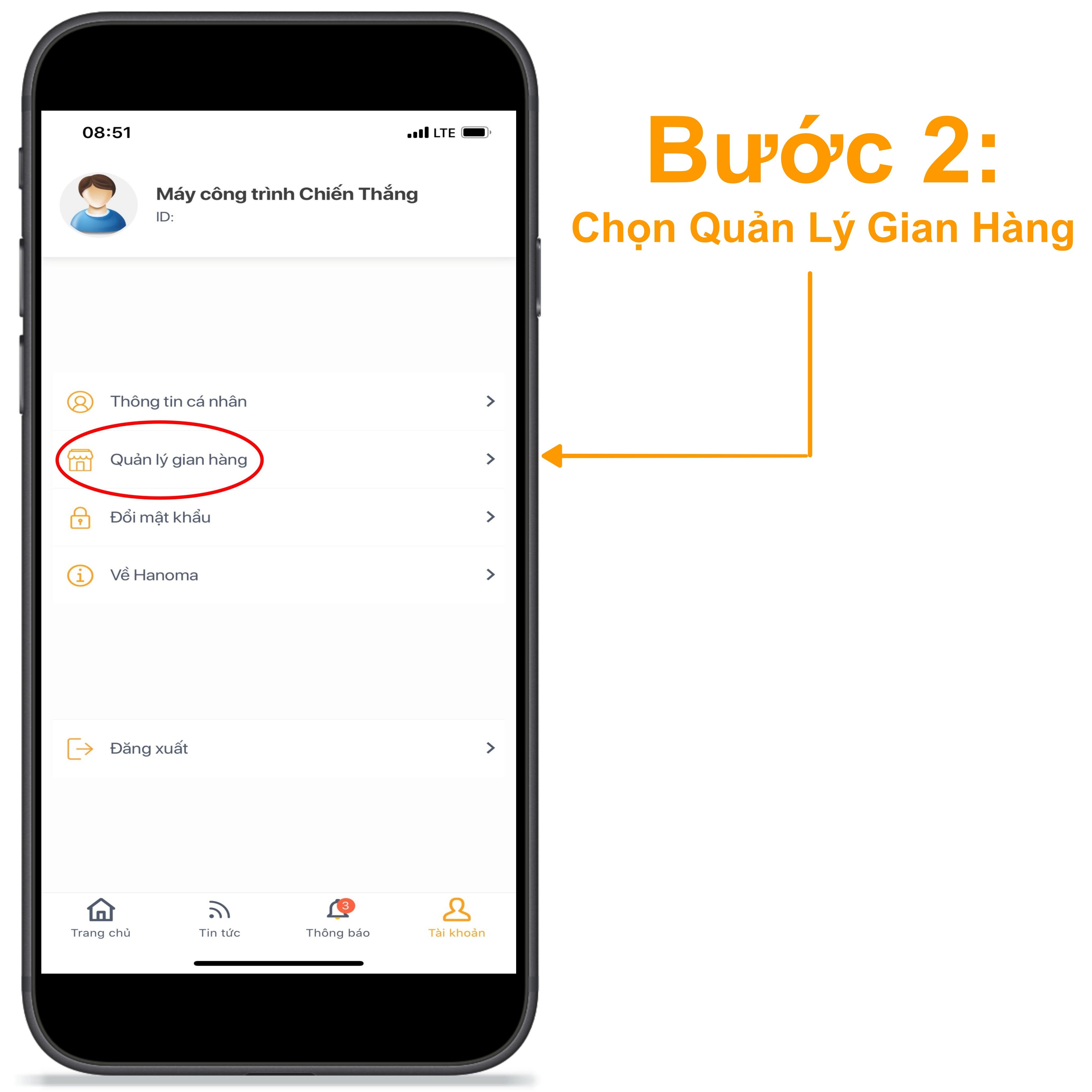 HƯỚNG DẪN ĐĂNG TIN BÁN VẬT TƯ TRÊN APP HANOMA